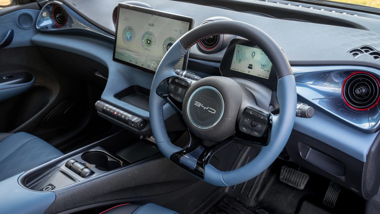 BYD Dolphin Review Interior Dashboard Infotainment DrivingElectric BYD Dolphin Review Interior Dashboard Infotainment DrivingElectric